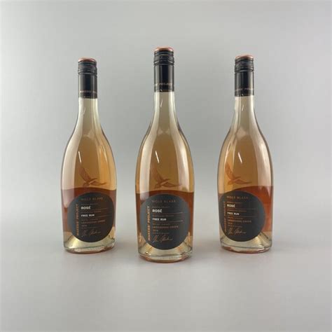 3x 2019 Wolf Blass Makers Project Free Run Rose Langhorne