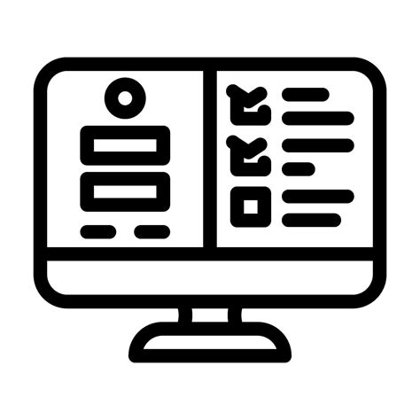 Usability Testing Ux Ui Design Line Icon Vector Illustration 39618482 Vector Art At Vecteezy