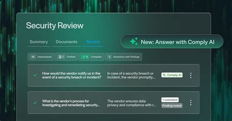 Introducing Comply Ai For Vrm Faster Efficient Vendor Risk Management