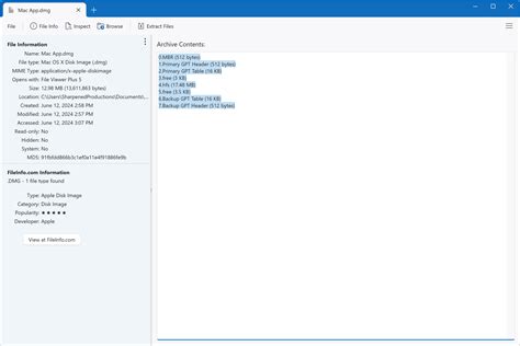 Open Dmg Files With File Viewer Plus