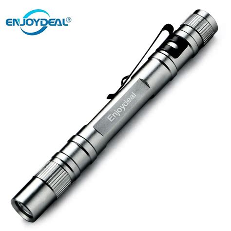 LED Flashlight Torch 1600 Lumens Lamp Pocket Light Mini Penlight LED Flashlight Torch With Clip