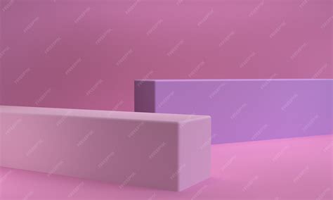 Premium Photo Geometric Shape Scene Minimal 3d Rendering
