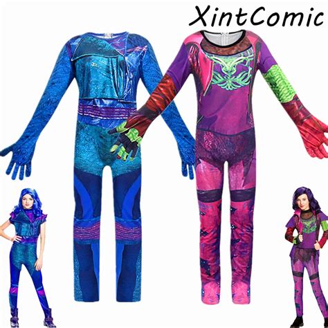 Детский карнавальный костюм «Потомки 3 для девочек костюм на Хэллоуин карнавальный костюм