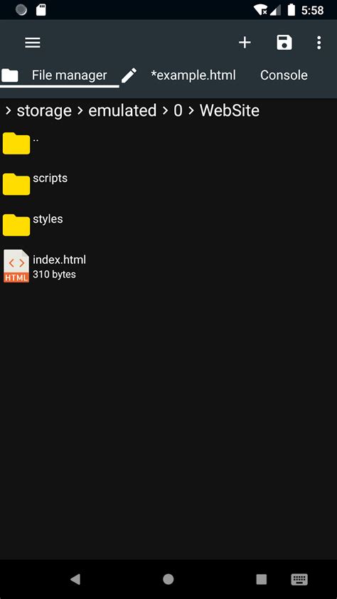 Webcode Ide For Html Css An Apk Para Android Descargar