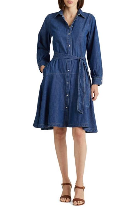 Womens Short Denim Dresses Nordstrom