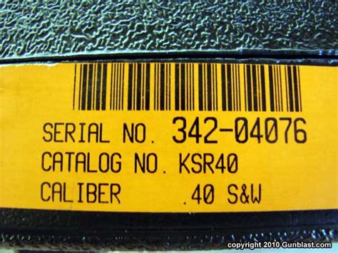 Rugers Striker Fired 40 Caliber SR40 Semi Auto Pistol