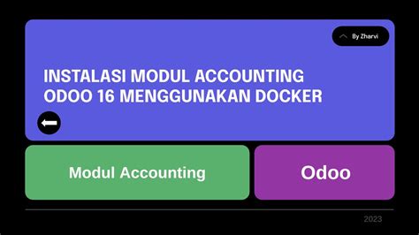 Odoo 16 Instalasi Modul Extra Accounting Docker Sib X Pt Ctech Erp