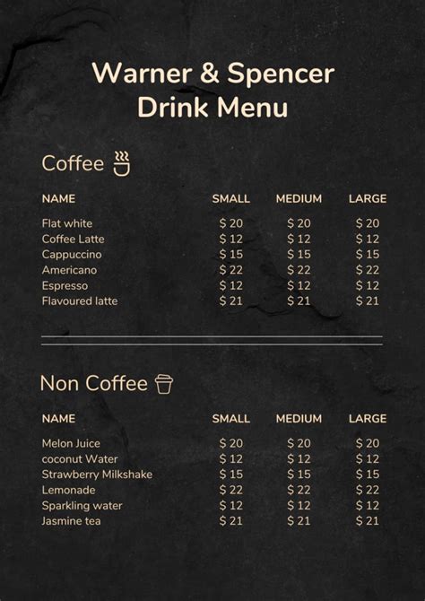 Create Menu Designs For Your Restaurants And Businesses By Theverve1 Fiverr Create Menu Designs For Your Restaurants And Businesses By Theverve1 Fiverr