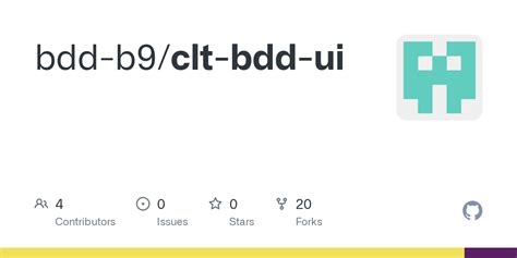 Github Bdd B9clt Bdd Ui