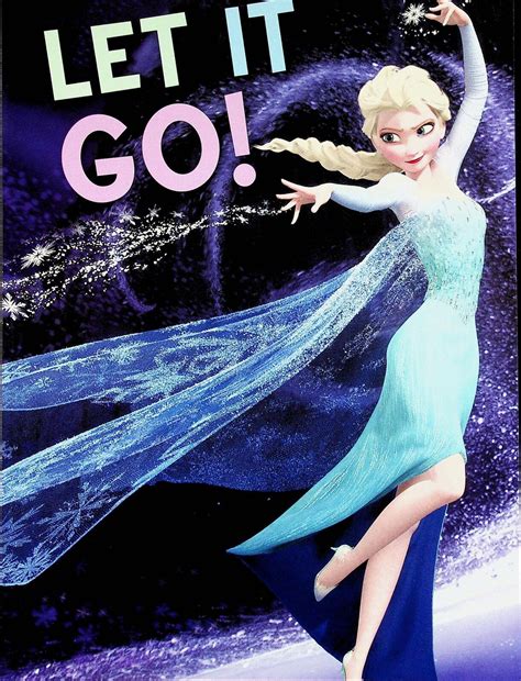 Elsa Let It Go Disney Pixar Frozen 2 Movie Mini Poster 8x11