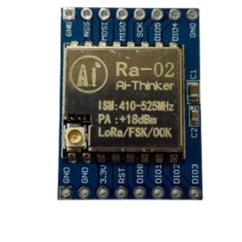 Ra02 Lora Module Long Range Wireless Module 433mhz Iot Rajiv Electronics