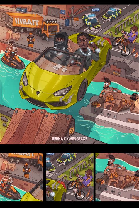 Berna X Kwengface Bait On Behance
