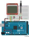 DS B Sensor Based Thermometer With Nokia LCD Display Electronics Lab