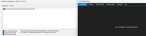 Windows Hiding Real Controller Does Not Work Super User