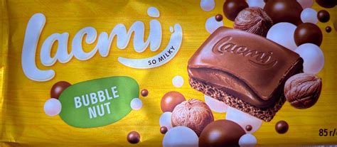 Lacmi Bubble Nut Kalorie Kj I Wartości Odżywcze Dine4fitpl