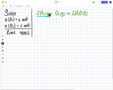 solved considering the reaction represented by the unbalanced