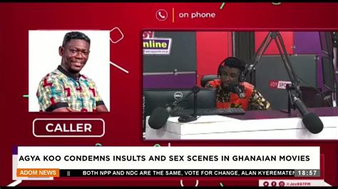 Agya Koo Condemns Insults And Sex Scenes In Ghanaian Movies Anigyee Kasee Adom Tv News 12 3