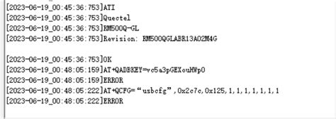 The Adb Of Rm Qgl G Module Quectel Forums