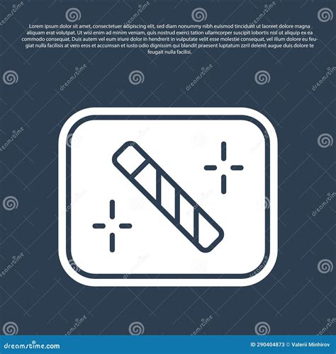 Blue Line Photo Retouching Icon Isolated On Blue Background Photographer Photography Retouch