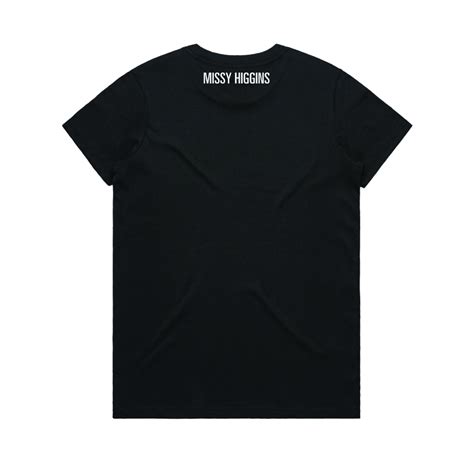Missy Higgins Feminism Black T Shirt Ladies Sound Au