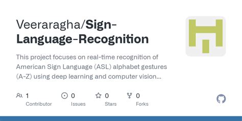 Github Veeraraghasign Language Recognition This Project Focuses On
