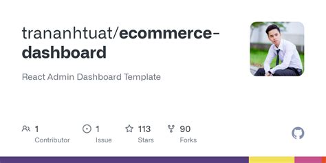 GitHub Trananhtuat Ecommerce Dashboard React Admin Dashboard Template