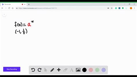 solved exponential functions from a graph find the exponential function
