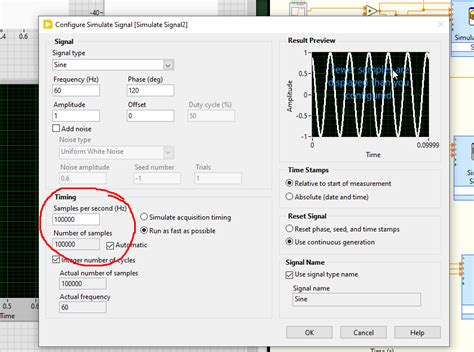 solved waveform graph not showing data for more than 1 second data