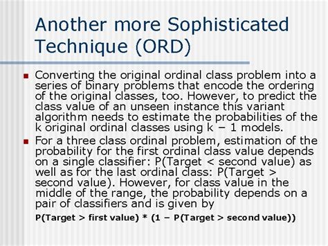 Combining Classification And Model Trees For Handling Ordinal