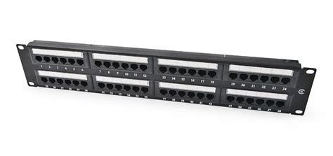 2u 48 Ports Modular Utp Patch Panel Ctk Contact