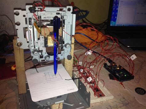 Arduino Mini Cnc Plotter Amitha Piyasena