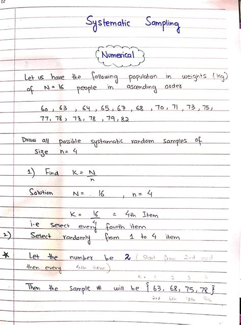 Solved Question Systematic Sampling Method Suppose We Have