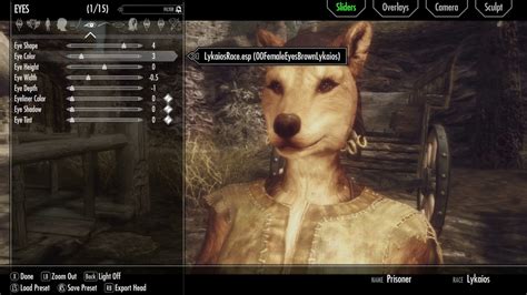 Lykaios Wolf Race For Skyrim Youtube