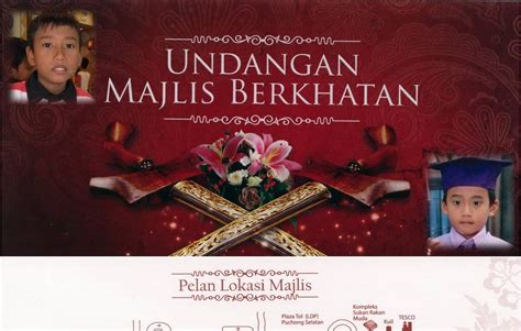 Budak Sekolah Lambor 1987 - 1991: UNDANGAN MAJLIS BERKHATAN ANAK2 JUTT