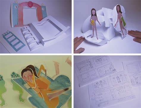 SEX ED Pop Up Book WIP On Behance