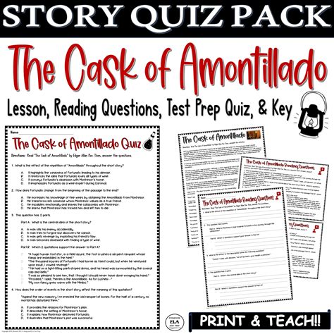 The Tell Tale Heart Quiz Edgar Allan Poe Short Stories Made By Teachers