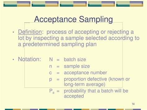 Ppt Acceptance Sampling And Statistical Process Control Powerpoint