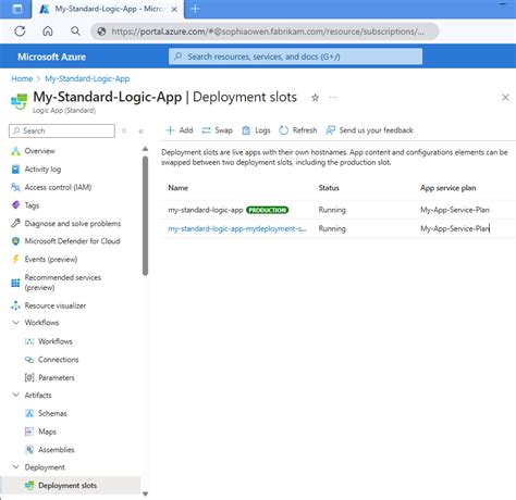 Enable Deployment Slots For Zero Downtime Deployment Azure Logic Apps