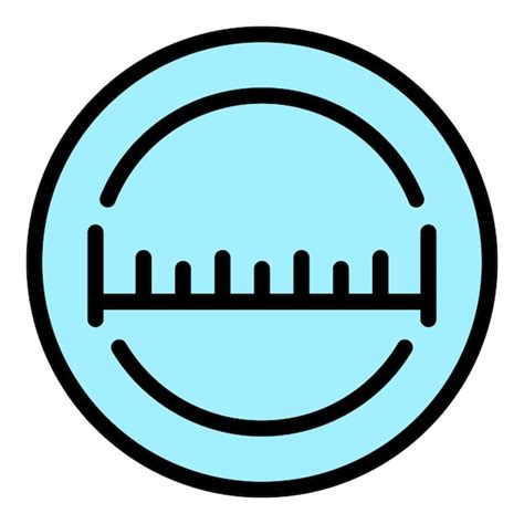 Premium Vector Digital Tape Measure Icon Outline Digital Tape Measure Vector Icon For Web