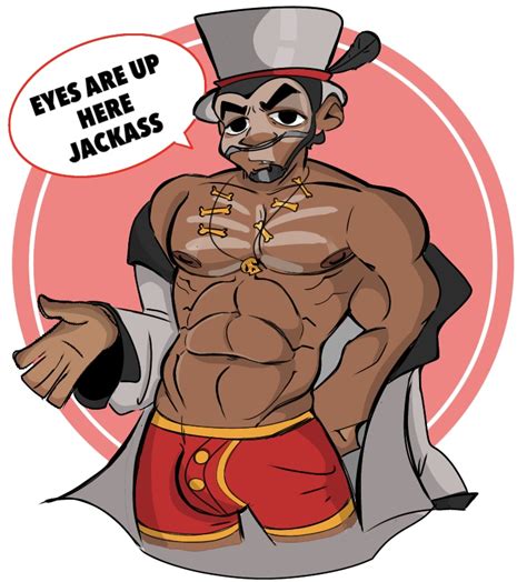 Rule 34 Abs Bulge Facial Hair Gay Harem Game Half Dressed Jim Gay