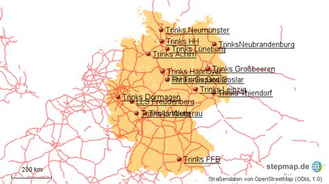 Stepmap Gfgh Übersicht Landkarte Für Deutschland