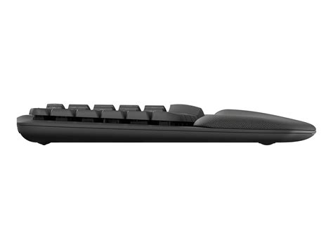 Logitech Ergo Series Wave Keys For Business Wireless Ergonomic Keyboard With Cushioned Palm