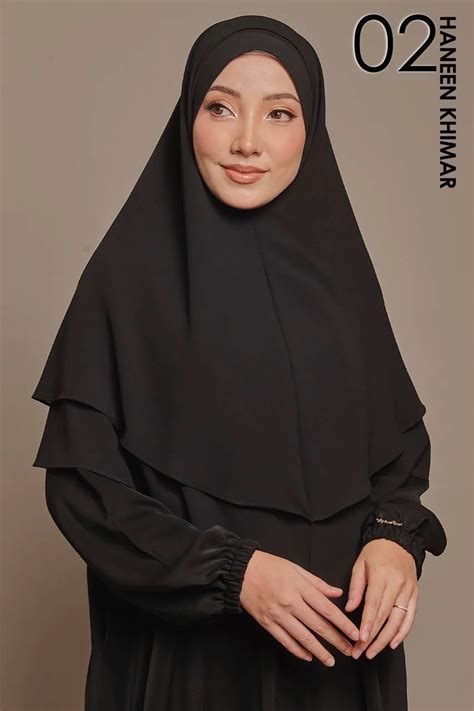 Haneen Khimar 02 Black Sofearose