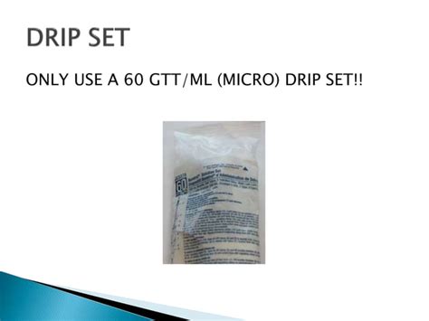 Making A Levophed Drip Pptx