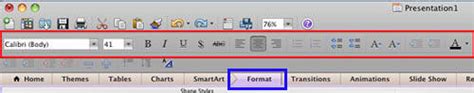 format text attributes of smartart graphics in powerpoint 2011 for mac