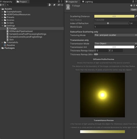 unityhdrplog unity hdrp 默认场景资源解析 unity默认天空盒hdr csdn博客