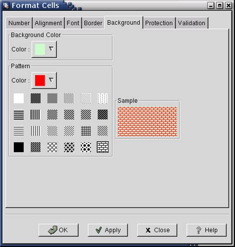 Alignment Font Border And Background Tabs
