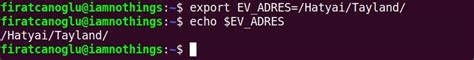 Örneklerle Linuxta export Komutu Nasıl Kullanılır Linux Data Linux Sysadmin