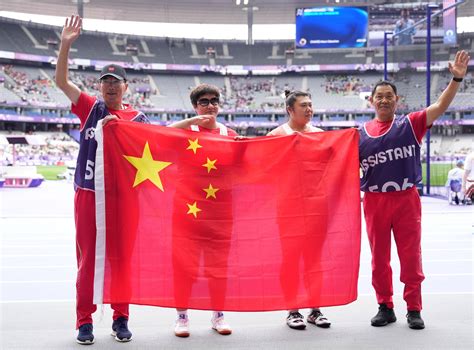 巴黎残奥会 田径女子铁饼f11级赛况张亮薛恩慧贺灿铃