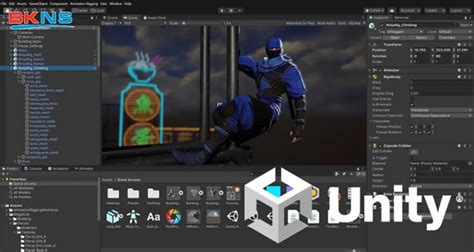 Unity là gì Các tính năng cơ bản và cách vận hành game trên nền tảng Unity BKNS